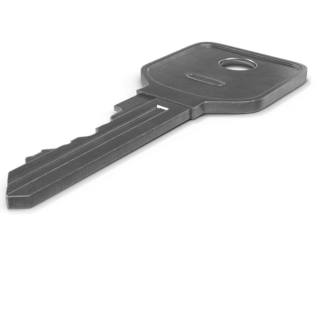 3d Model Of Key 4