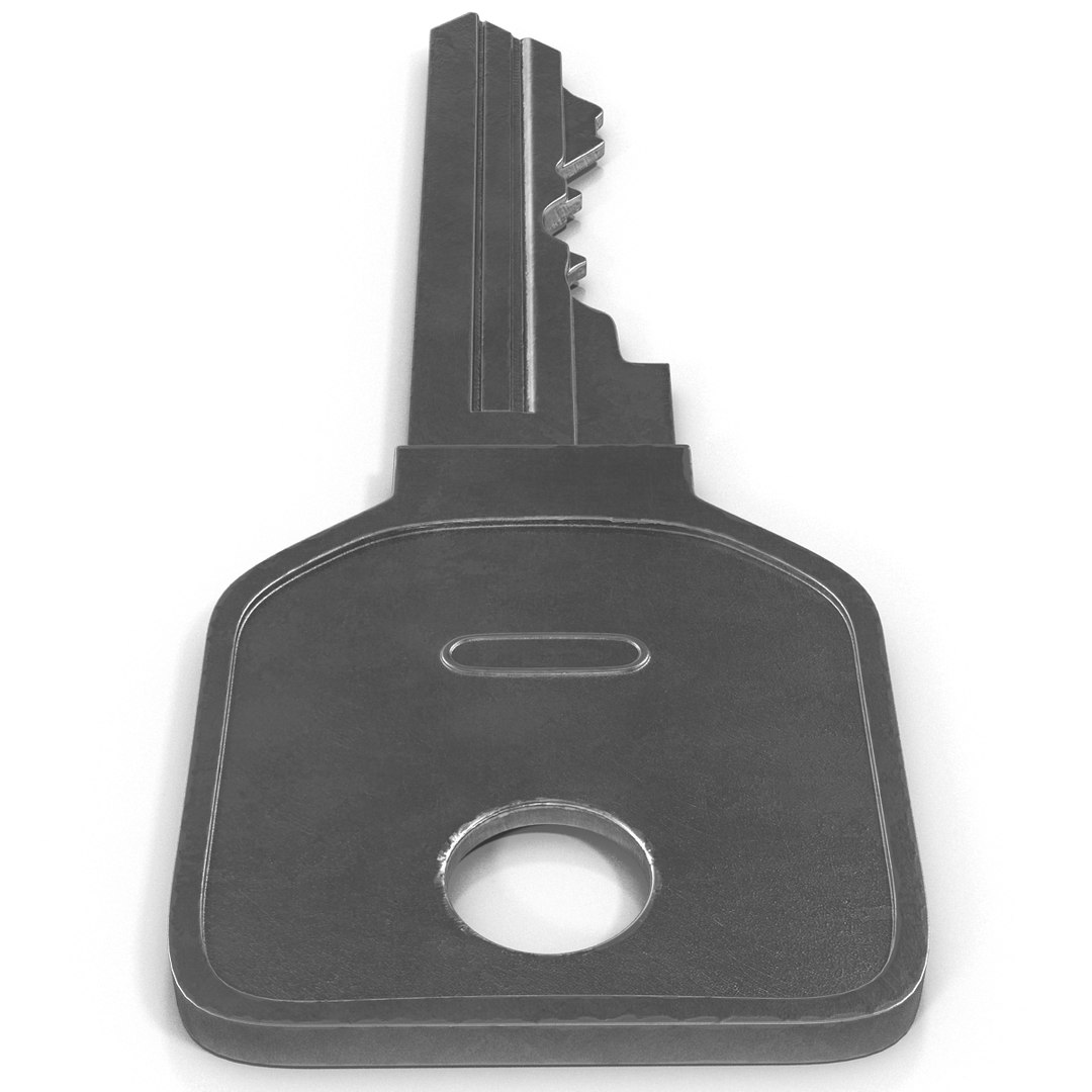 3d Model Of Key 4