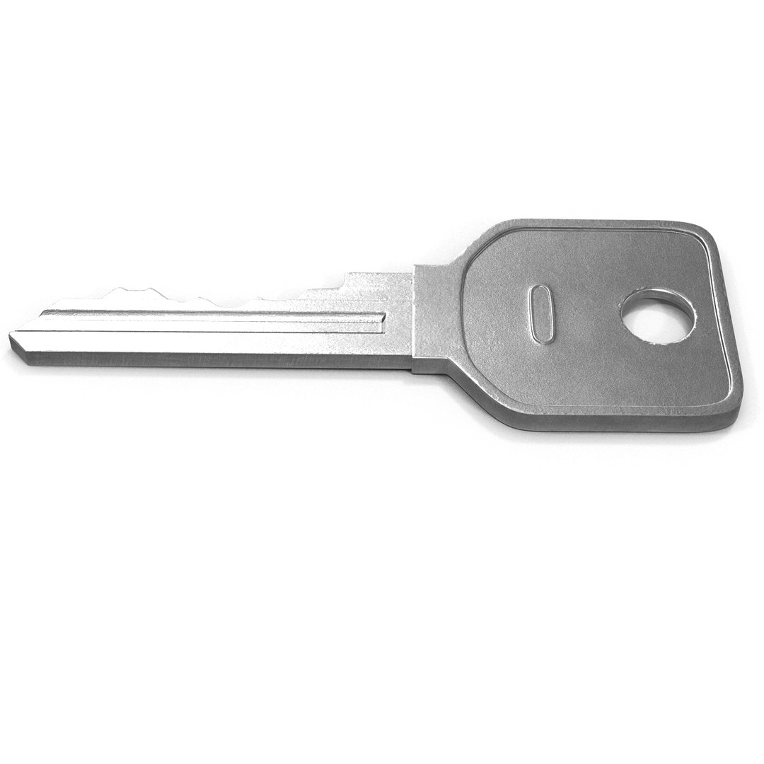 3d Model Of Key 4