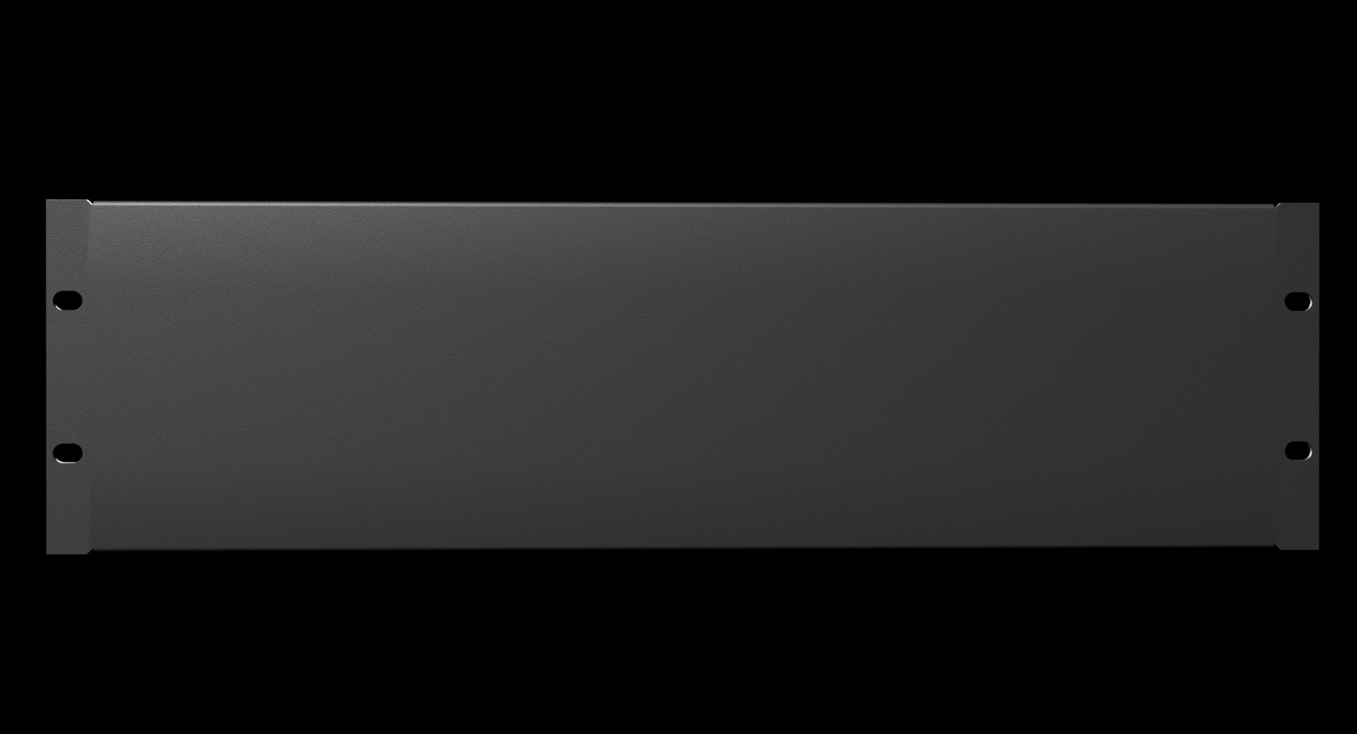 19-inch Rack Mount Blank Model - TurboSquid 1314667