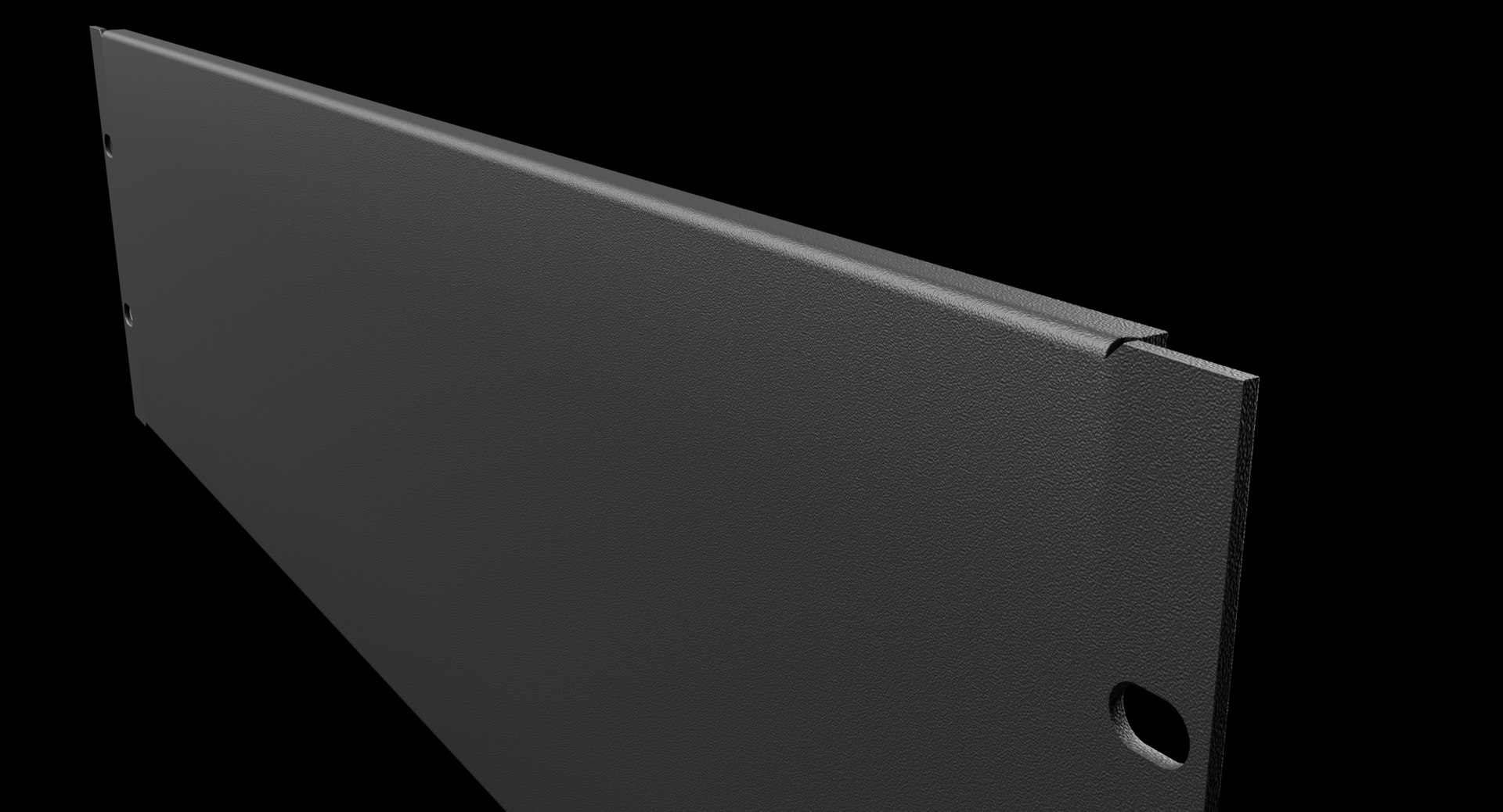 19-inch Rack Mount Blank Model - TurboSquid 1314667