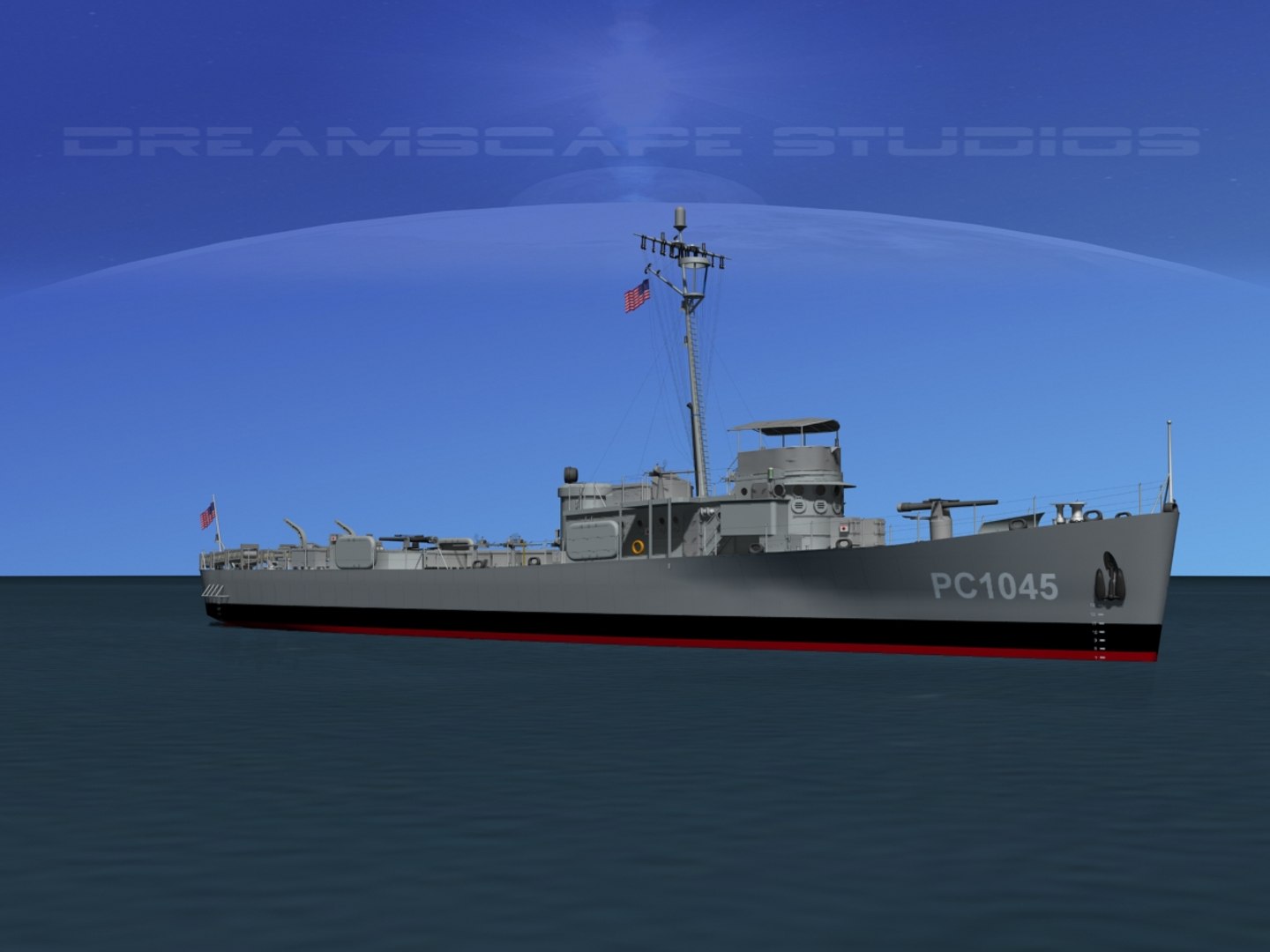 3d Pcs Submarine Chasers