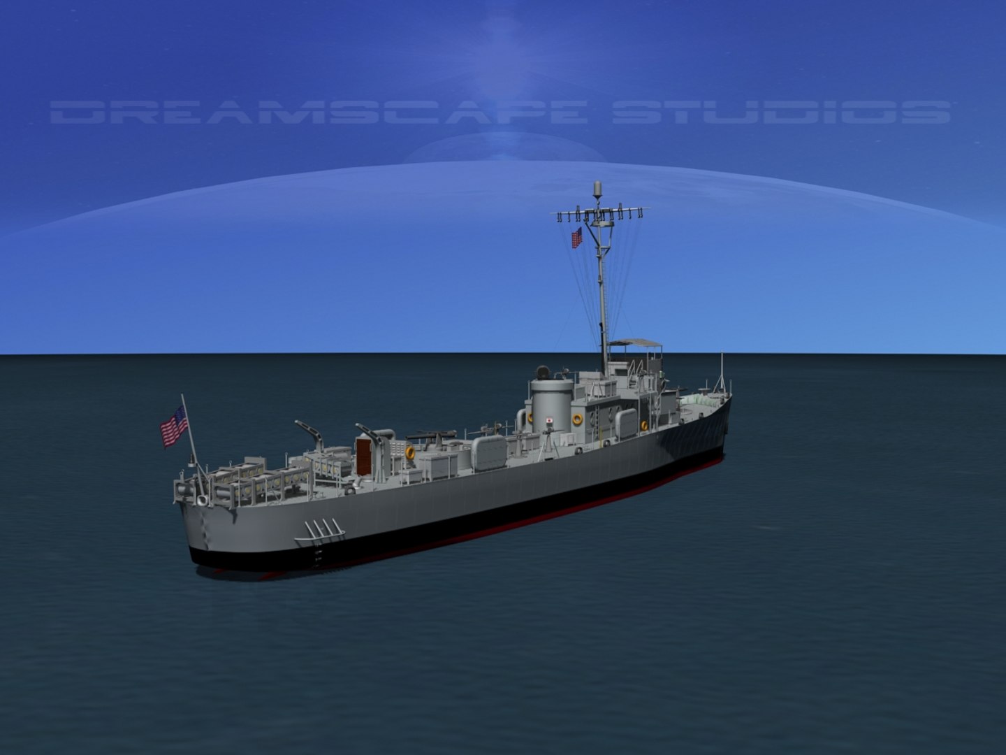 3d Pcs Submarine Chasers