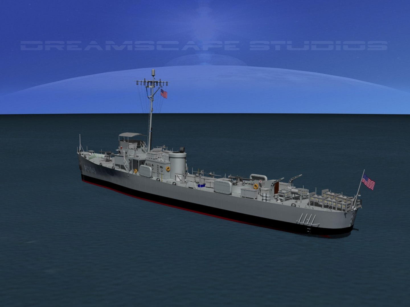 3d Pcs Submarine Chasers