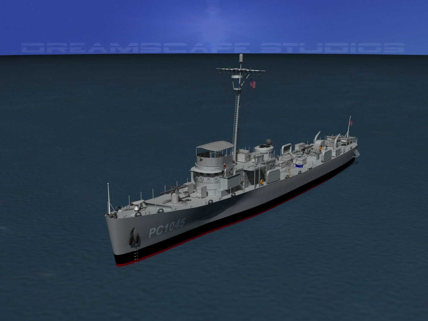 3d Pcs Submarine Chasers