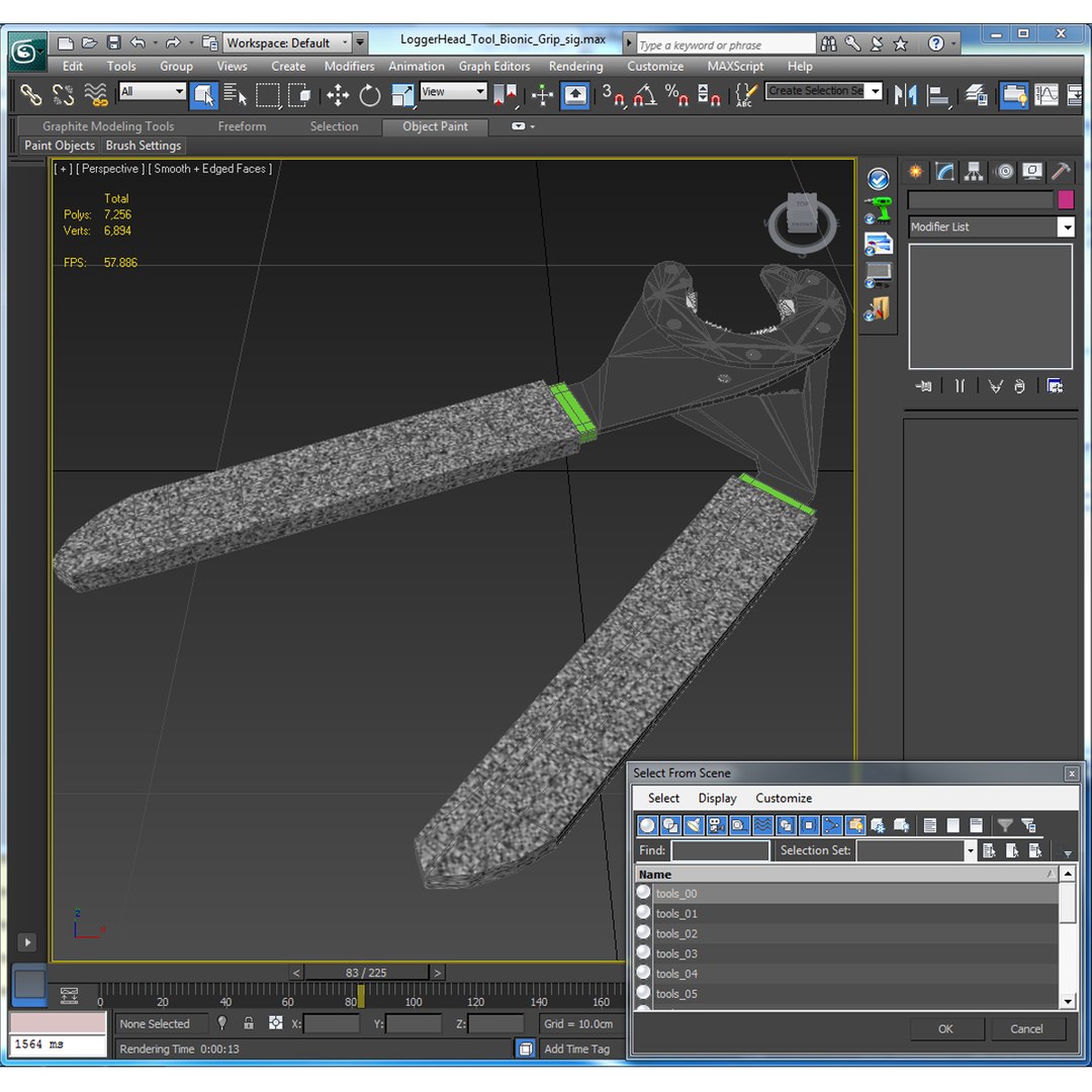 Loggerhead Tool Bionic Grip 3d 3ds
