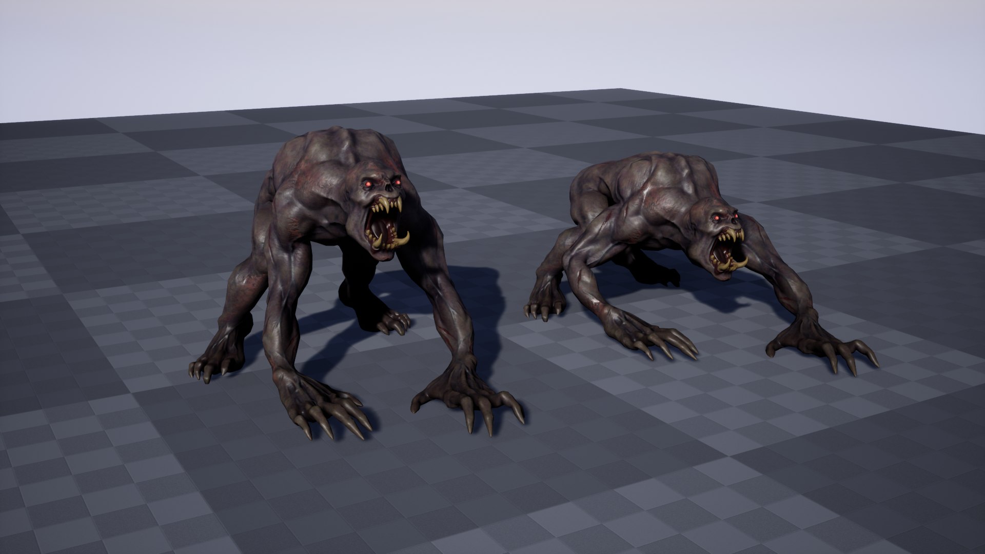 3D Ghoul Undead - Rigged - Animated - Game Ready - TurboSquid 2154391