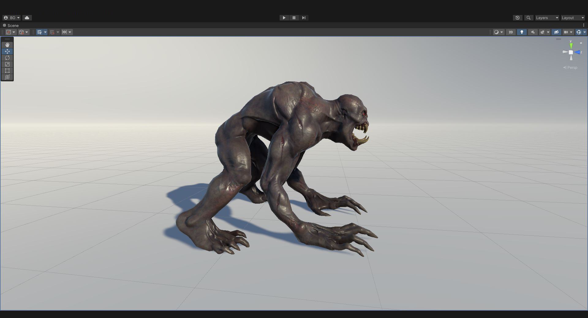 3D Ghoul Undead - Rigged - Animated - Game Ready - TurboSquid 2154391