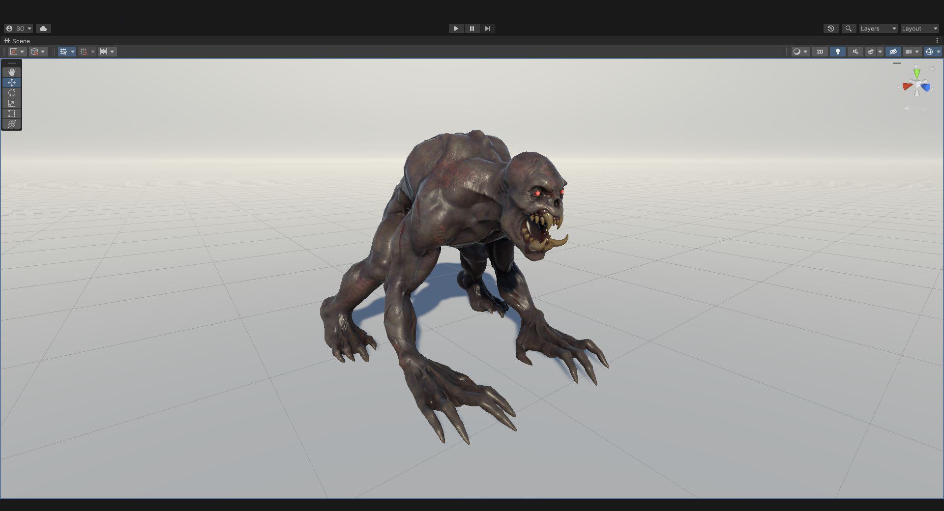 3D Ghoul Undead - Rigged - Animated - Game Ready - TurboSquid 2154391