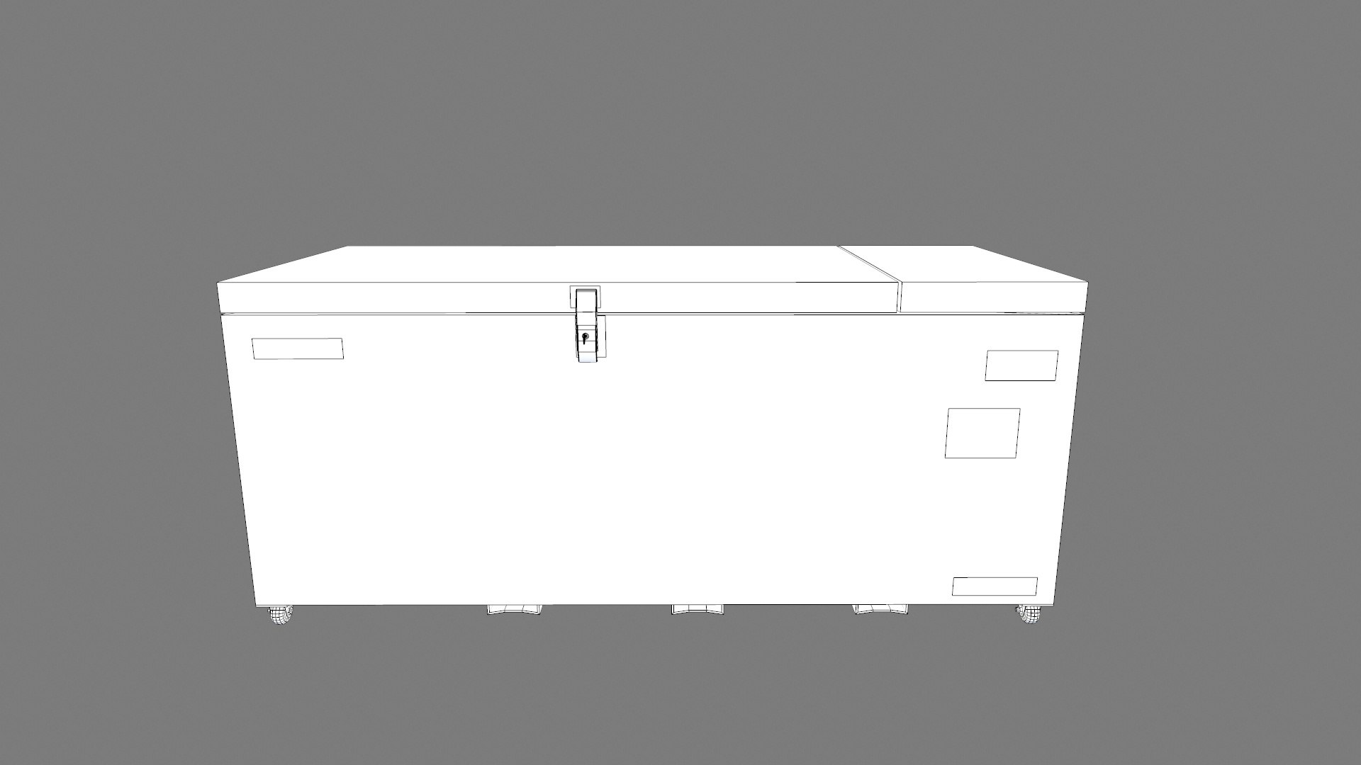Deep Freezer 3D Model - TurboSquid 2317843