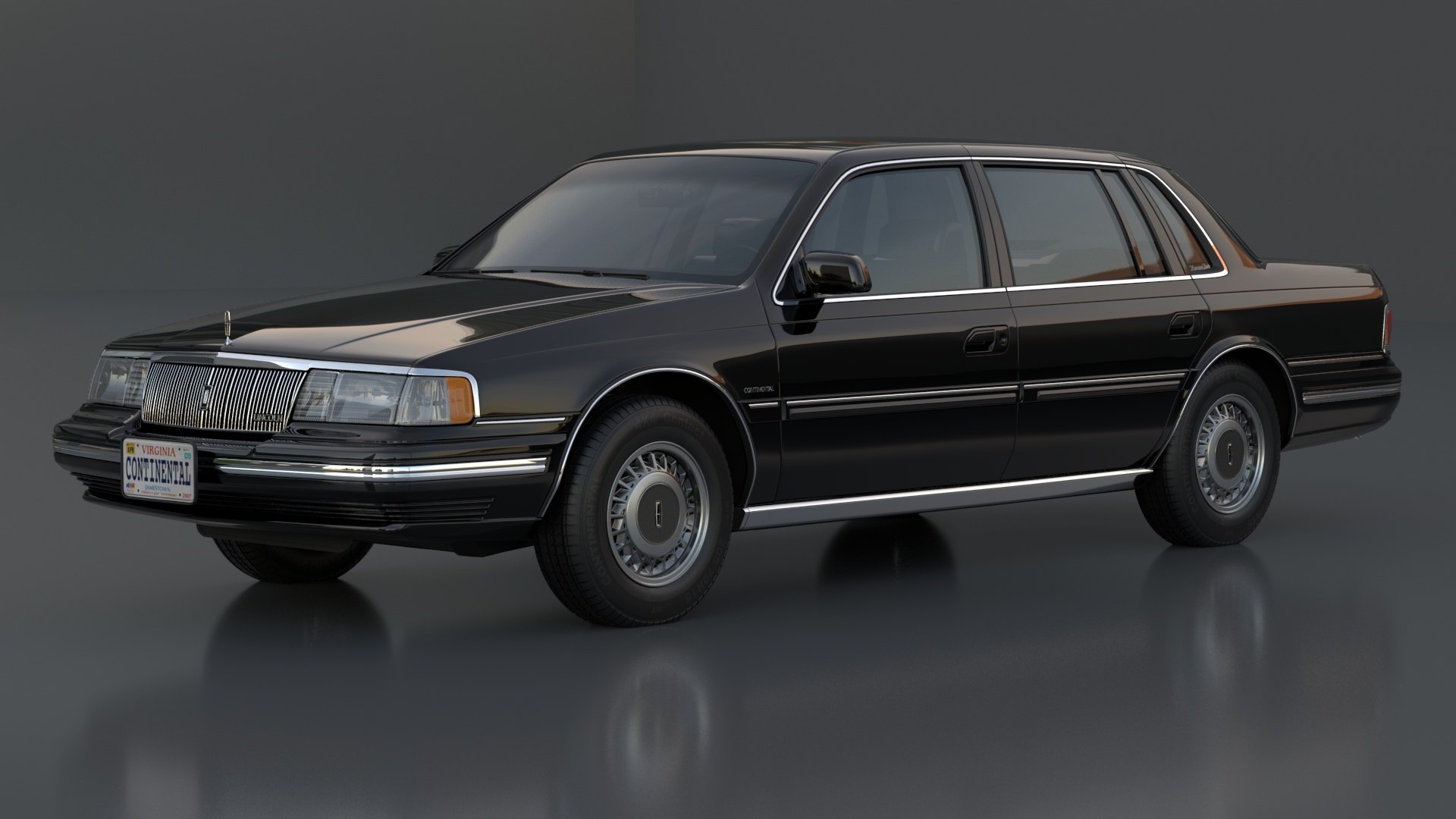 3D Lincoln Continental 8th - TurboSquid 1855136