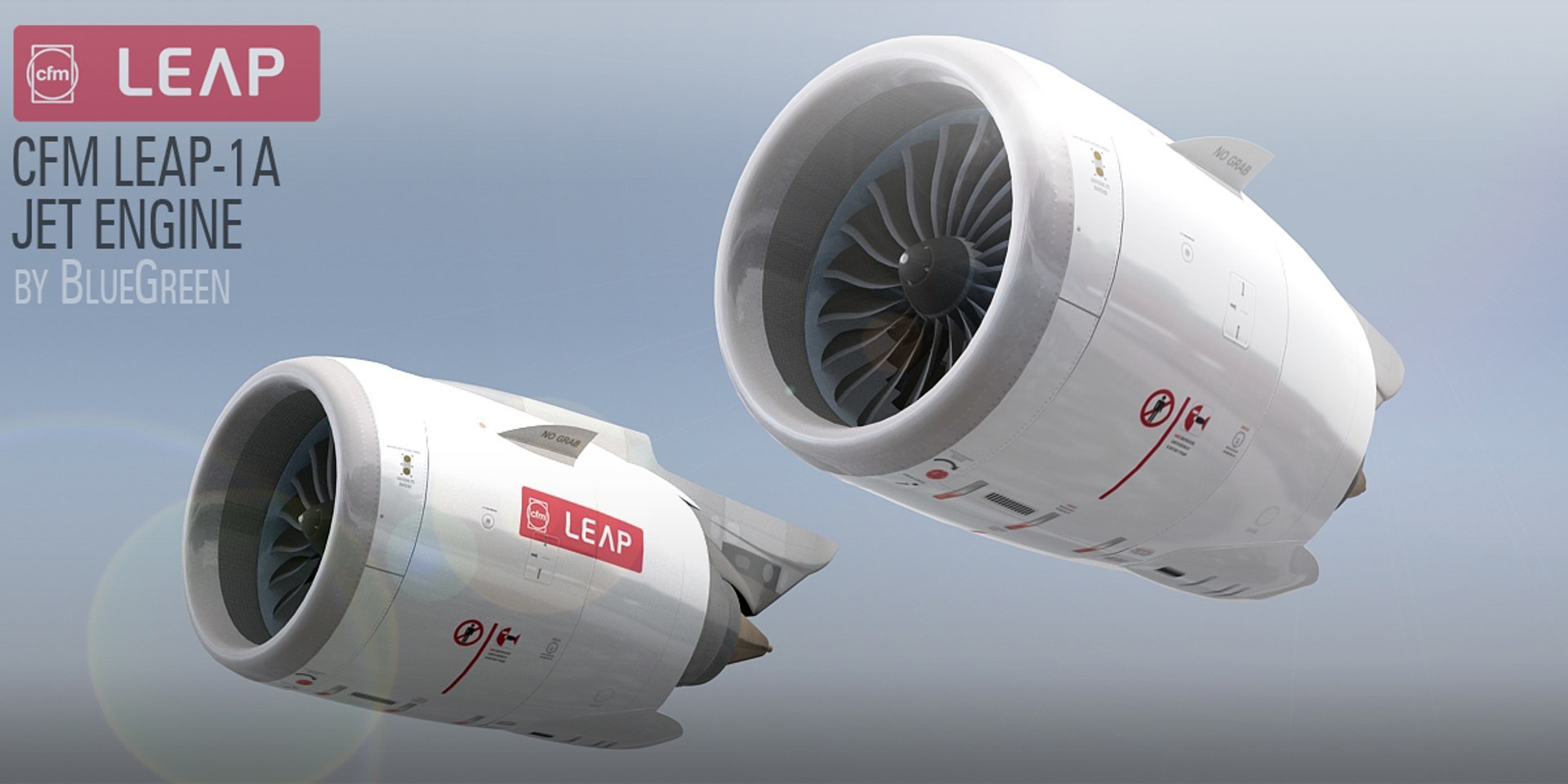 CFM Leap Series Bundle 3D Model - TurboSquid 2422374