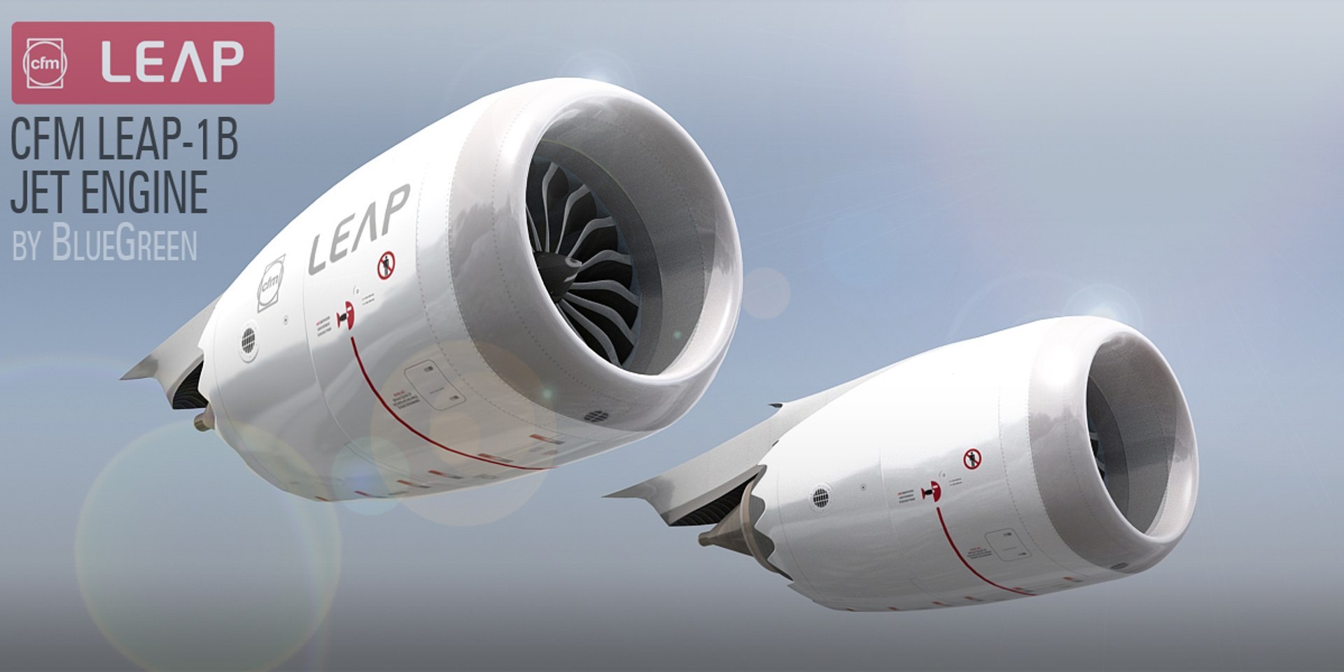 CFM Leap Series Bundle 3D Model - TurboSquid 2422374