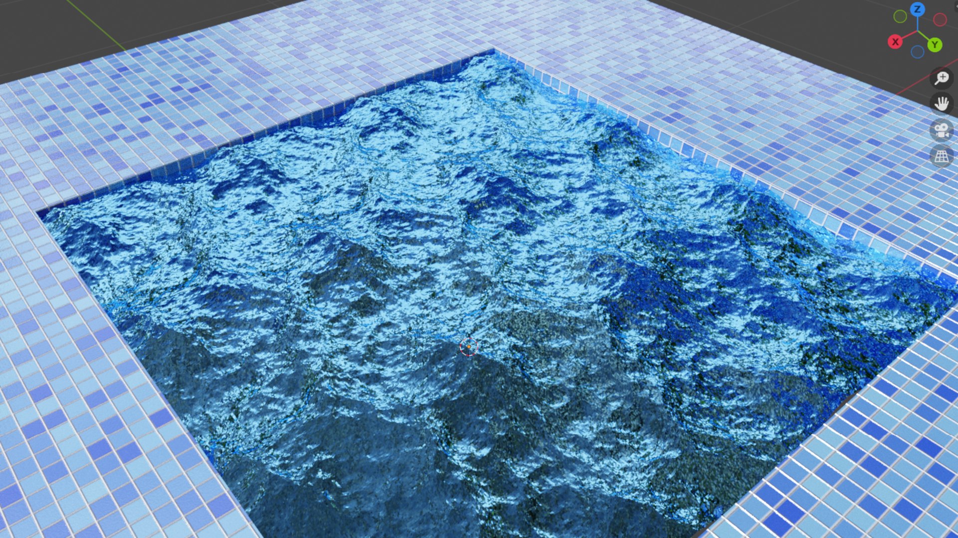 Basic Swimming Pool model - TurboSquid 2123835