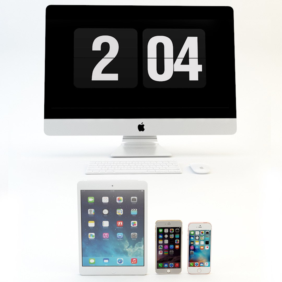Apple Electronics 3d Max