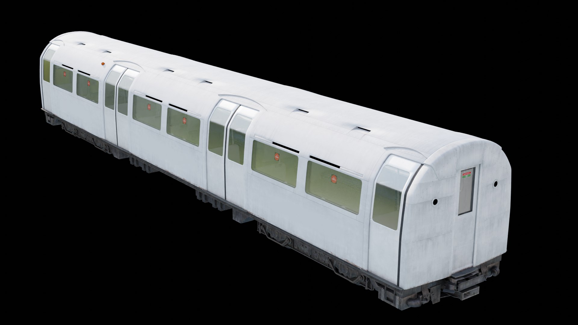 3D Model Subway Train With Interior - TurboSquid 2261004