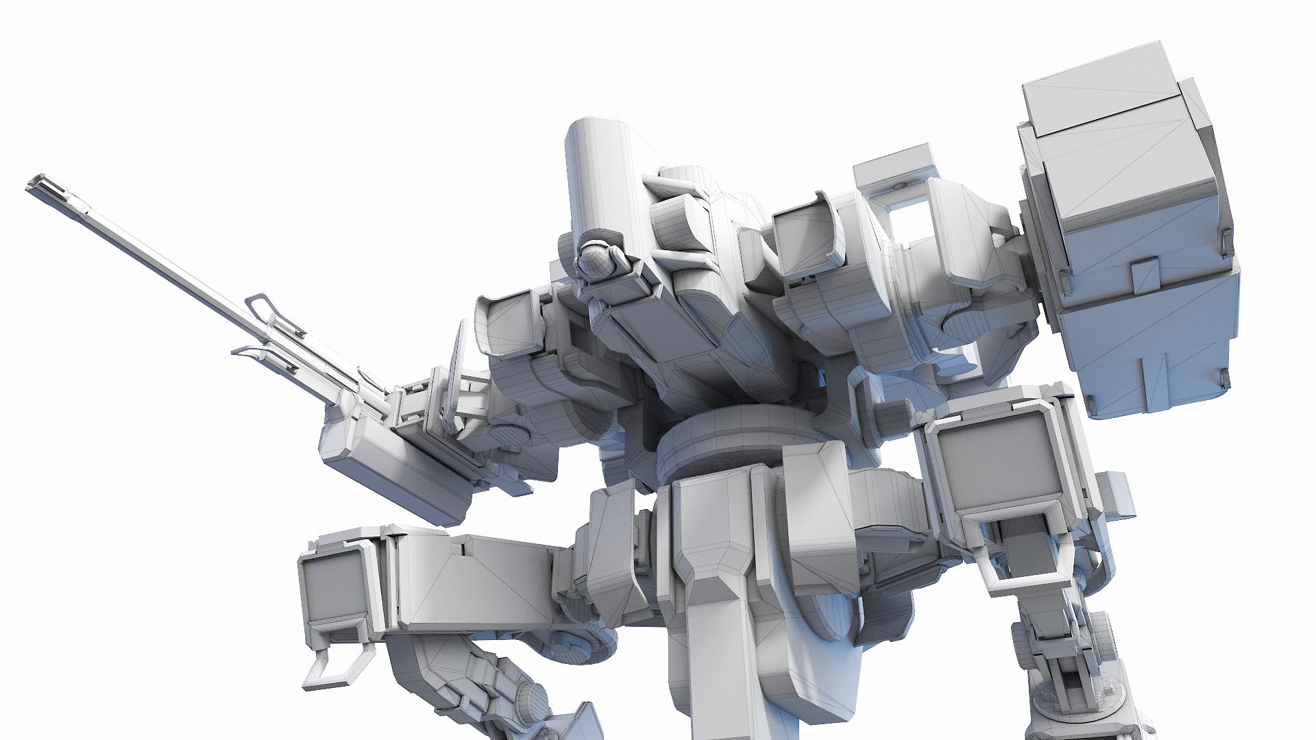 3D 3d Assault Mech Model - TurboSquid 1915924