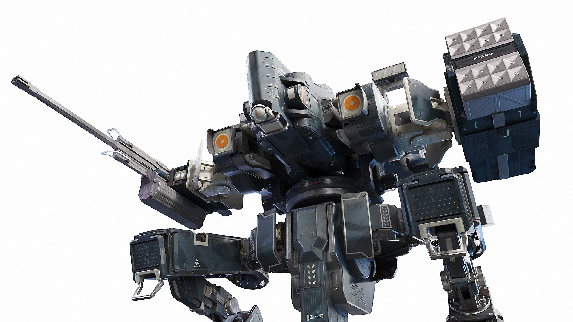 3D 3d Assault Mech Model - TurboSquid 1915924