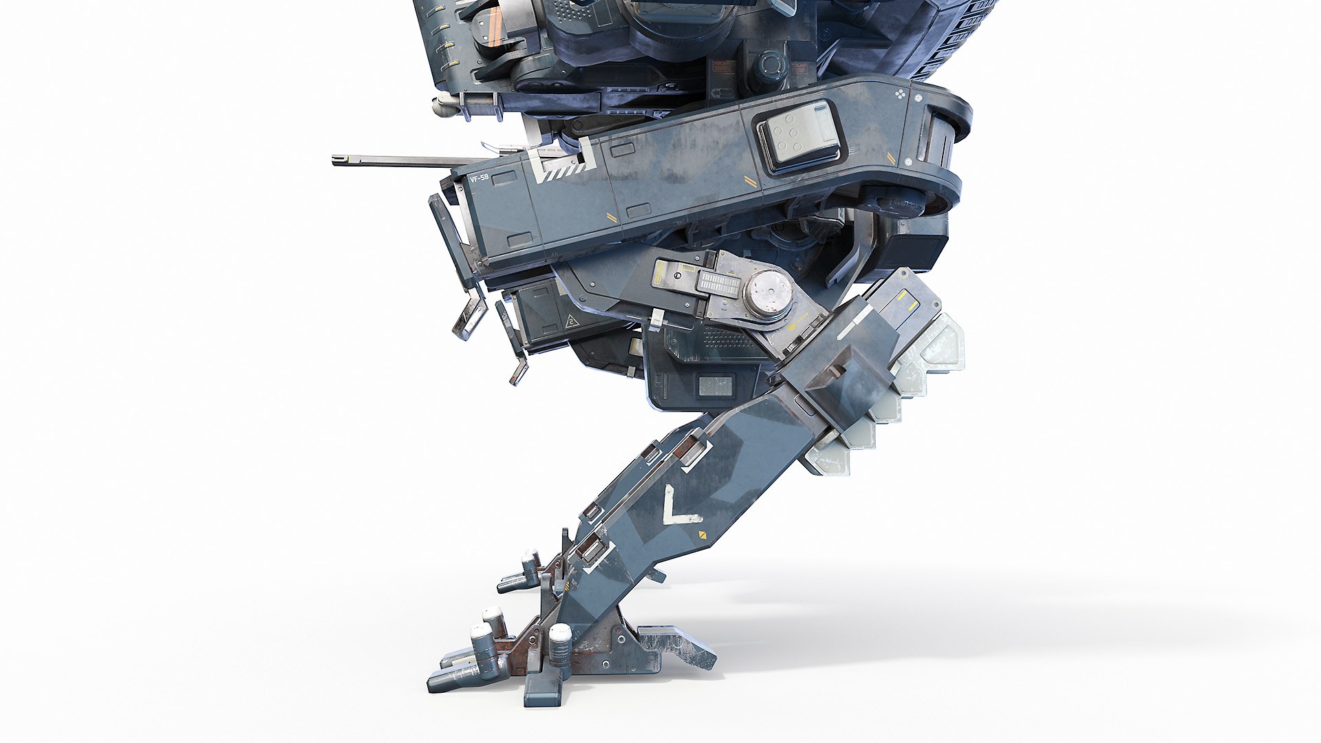 3D 3d Assault Mech Model - TurboSquid 1915924