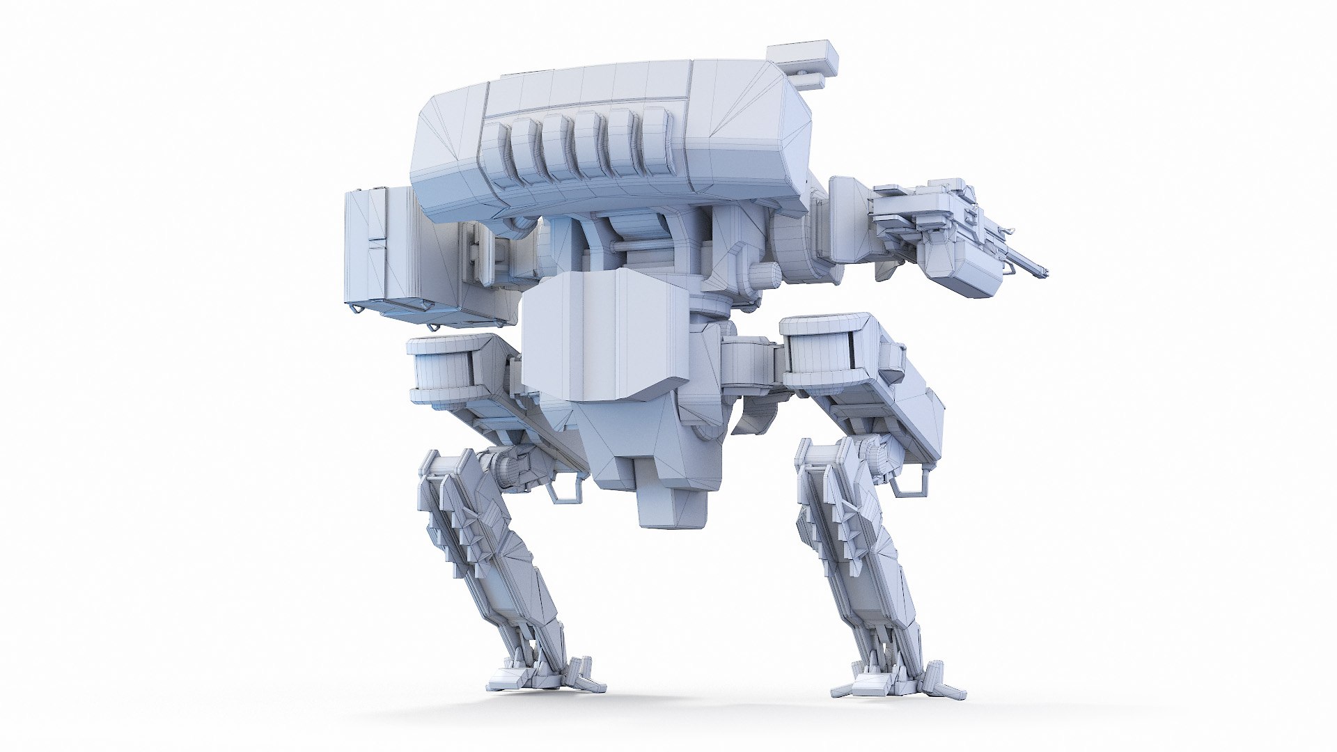 3D 3d Assault Mech Model - TurboSquid 1915924