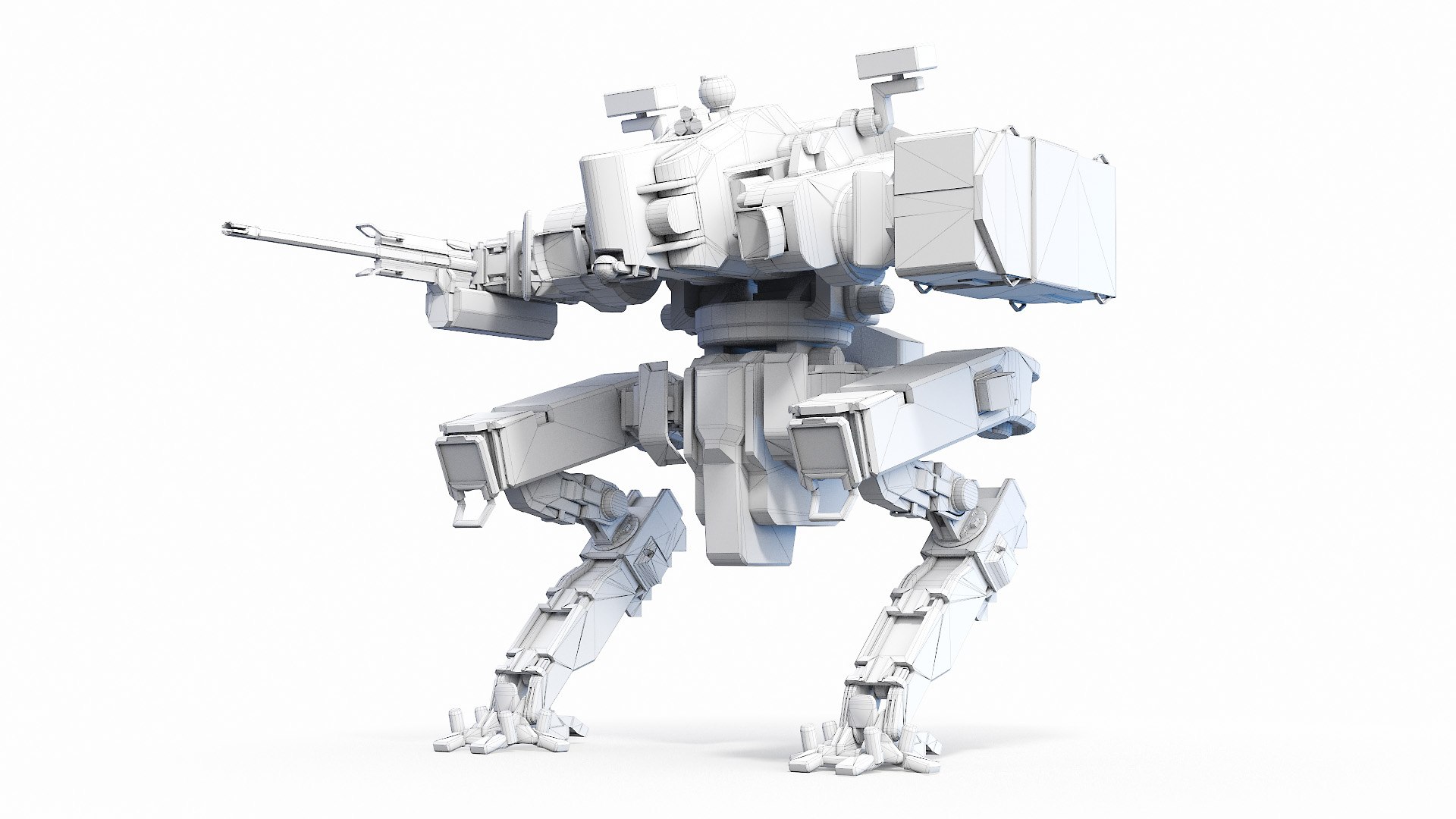 3D 3d Assault Mech Model - TurboSquid 1915924