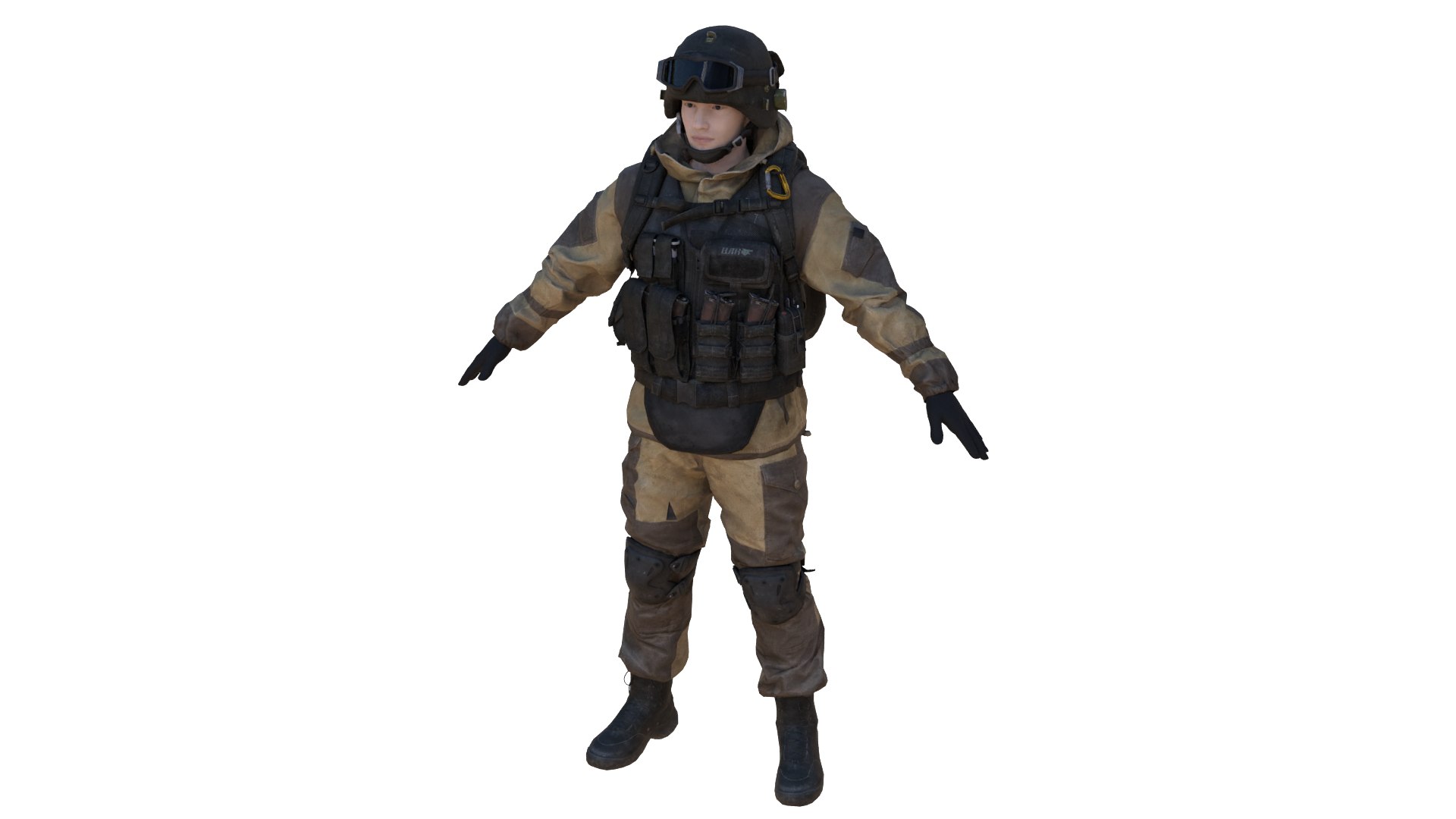 3D Squad Soldier Pack - TurboSquid 2172141