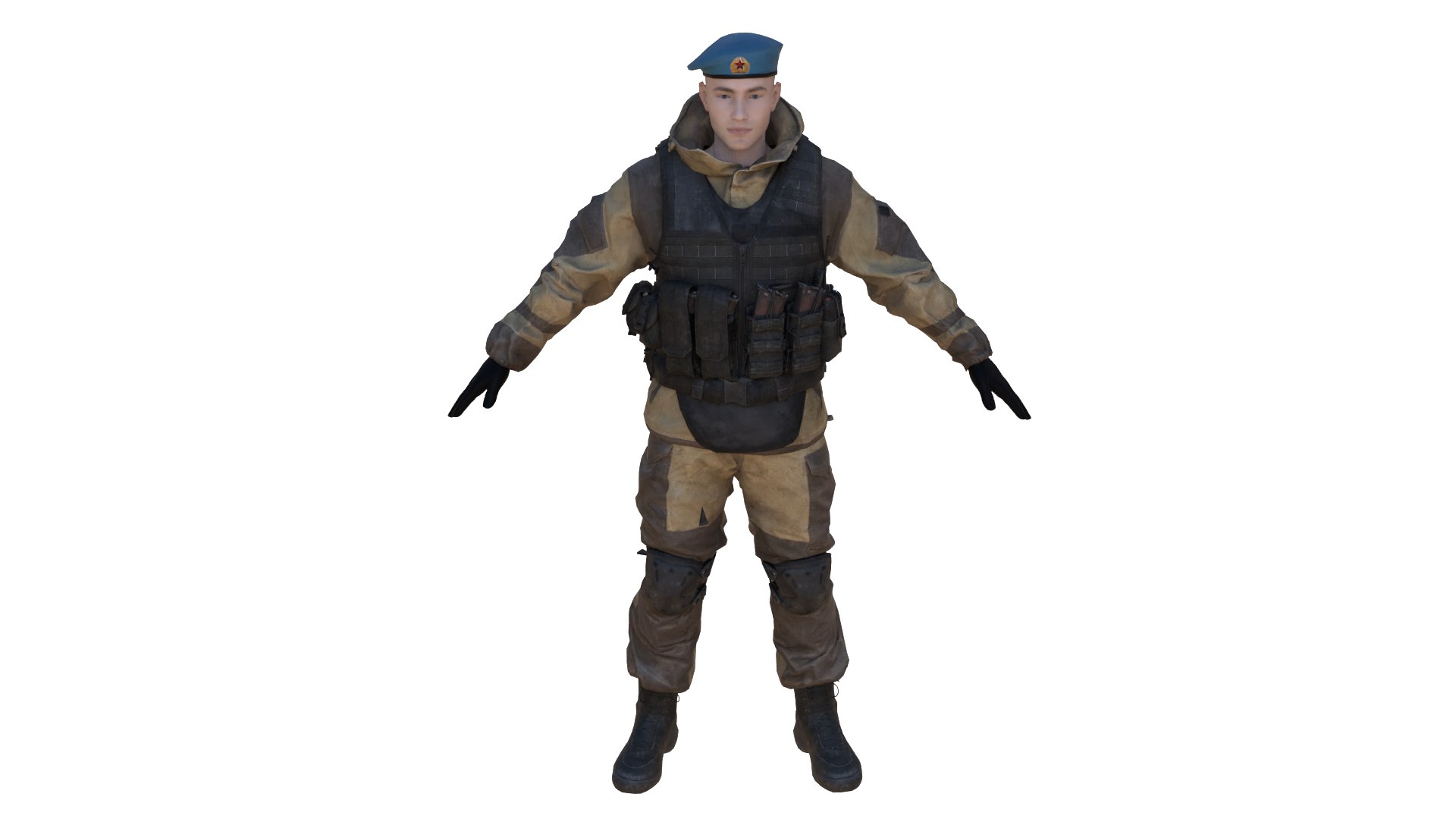 3D Squad Soldier Pack - TurboSquid 2172141
