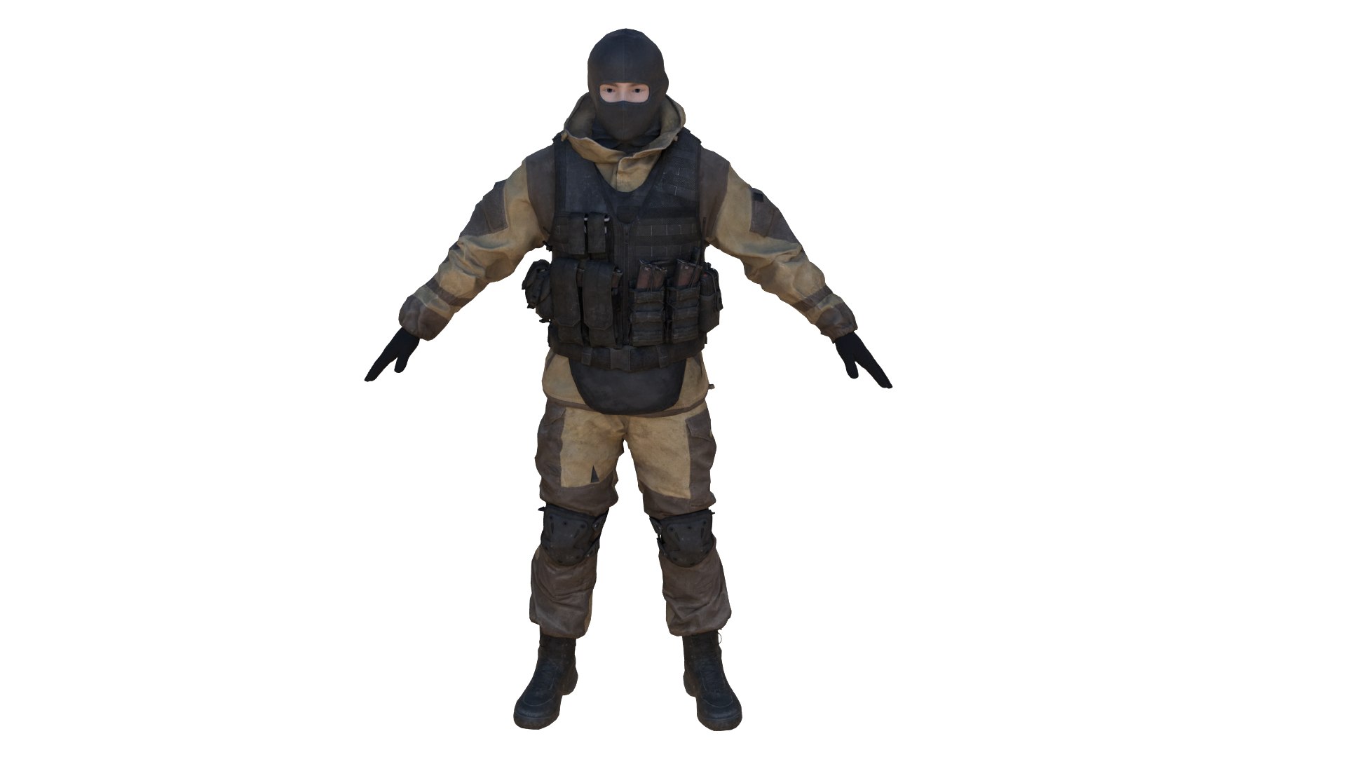 3D Squad Soldier Pack - TurboSquid 2172141