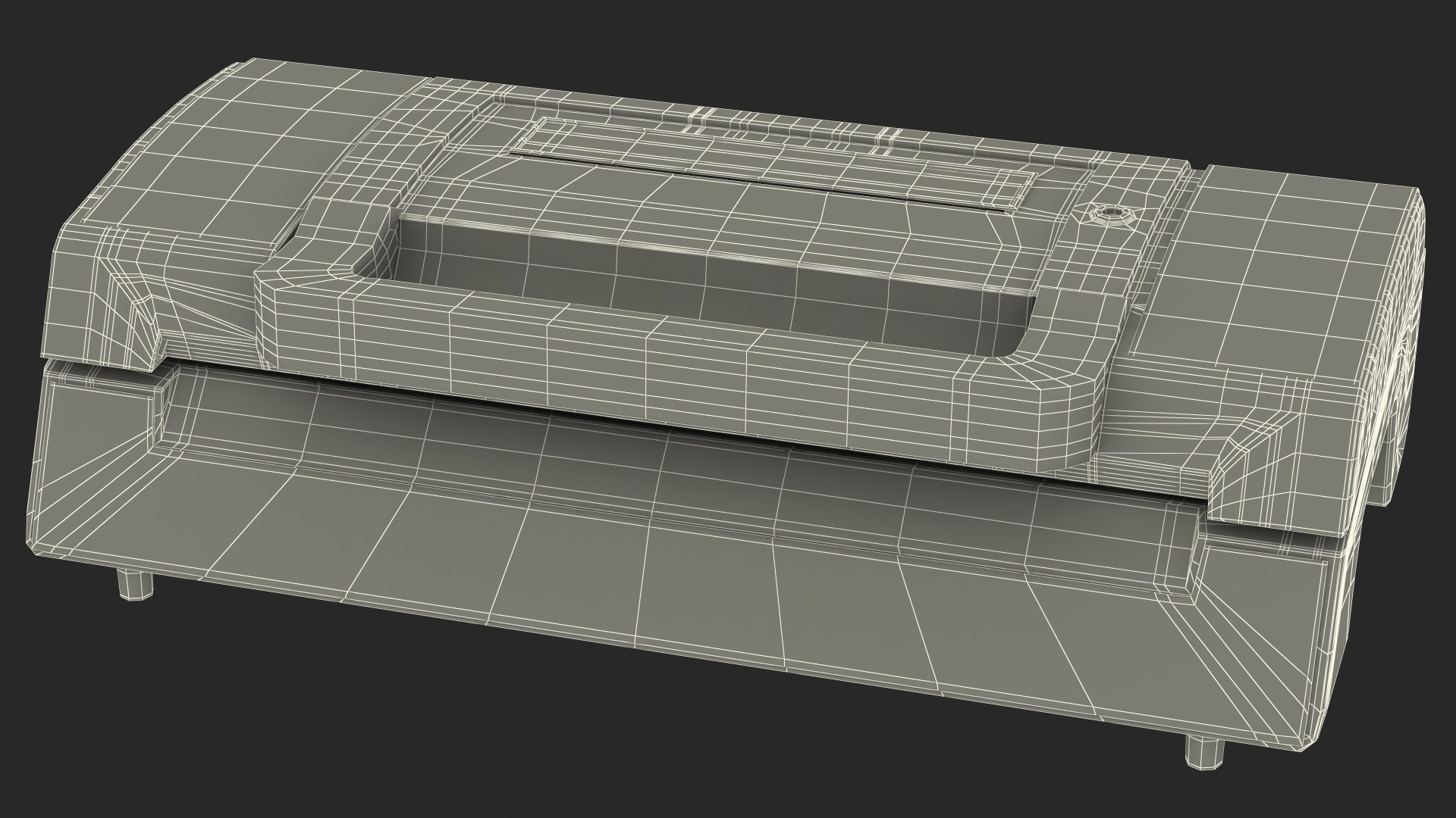 Automatic Vacuum Packing Machine 3D model - TurboSquid 1930086