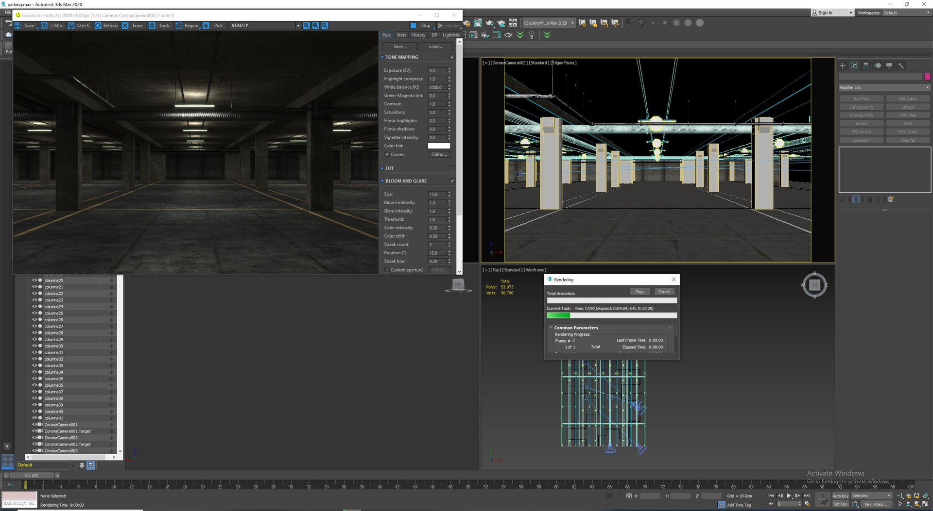 3D Model Lowpoly Underground Parking - TurboSquid 2015792