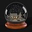 3d snow globe model