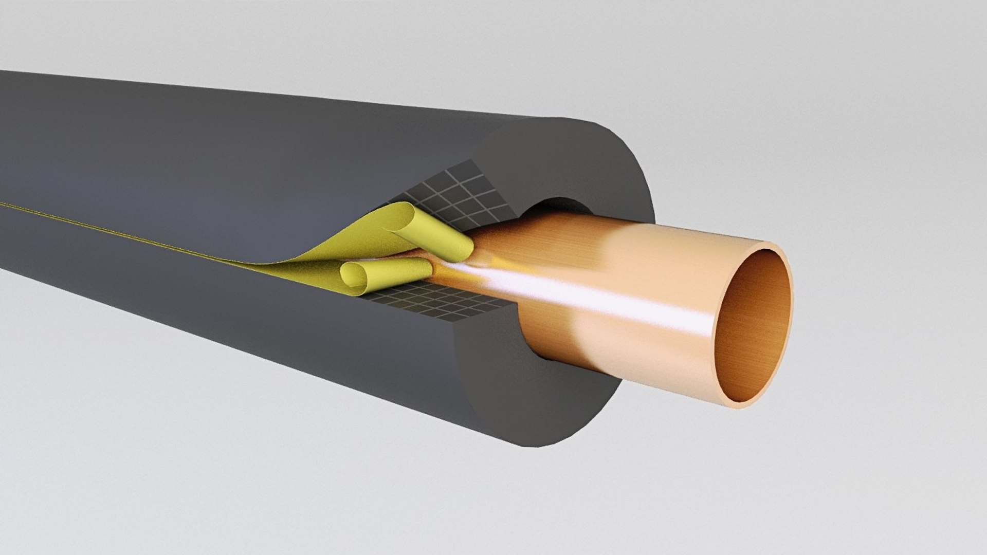 3D pipe insulation - TurboSquid 1529231