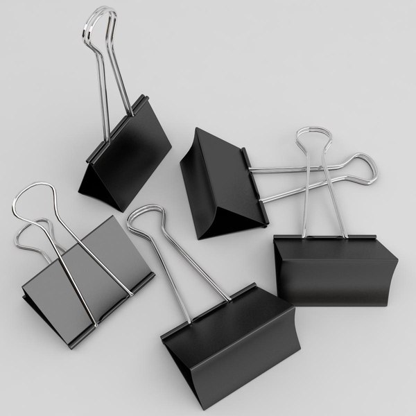 Binder-Clip 3D-Modell - TurboSquid 607511