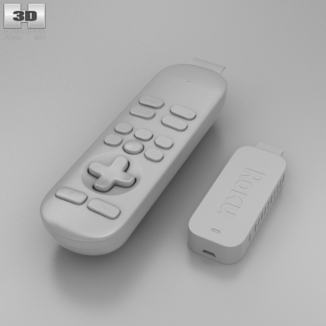 3D Roku Streaming Stick - TurboSquid 1246616