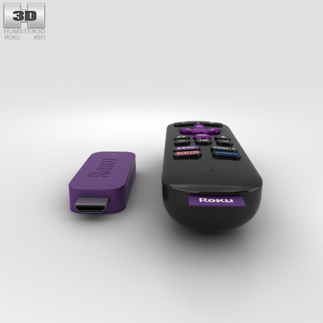 3D Roku Streaming Stick - TurboSquid 1246616