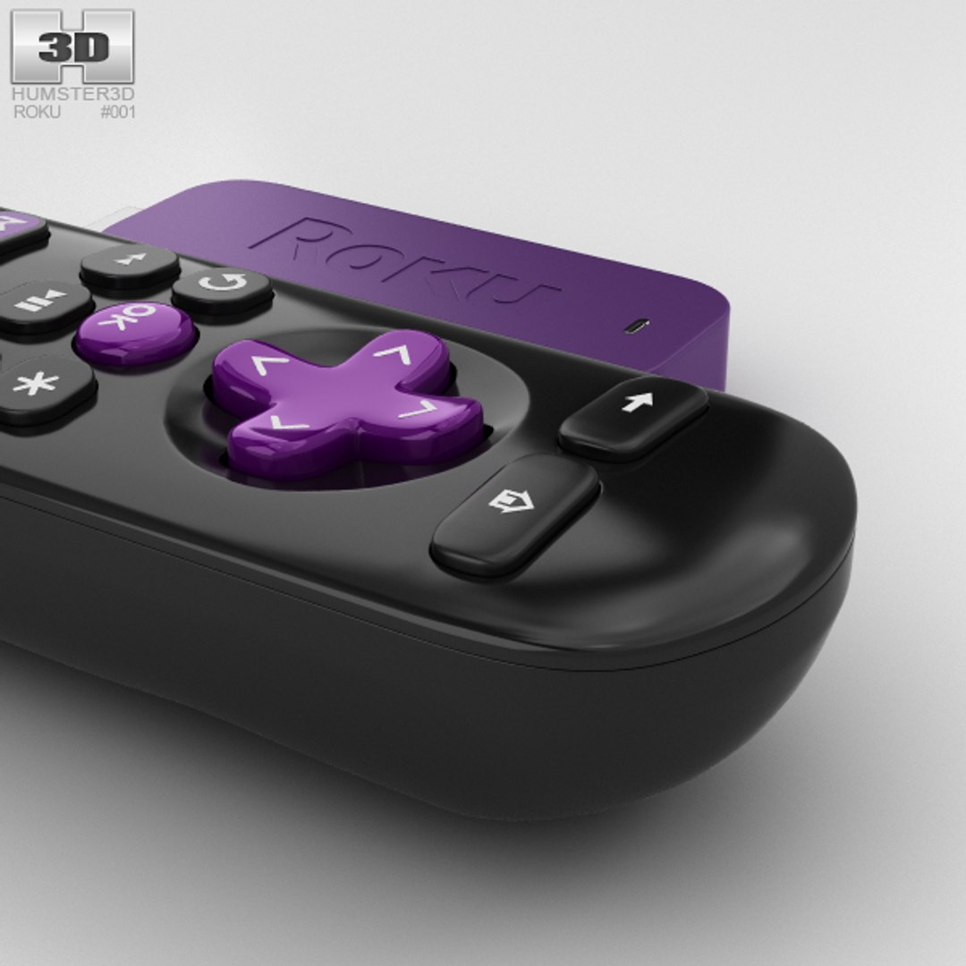 3D Roku Streaming Stick - TurboSquid 1246616