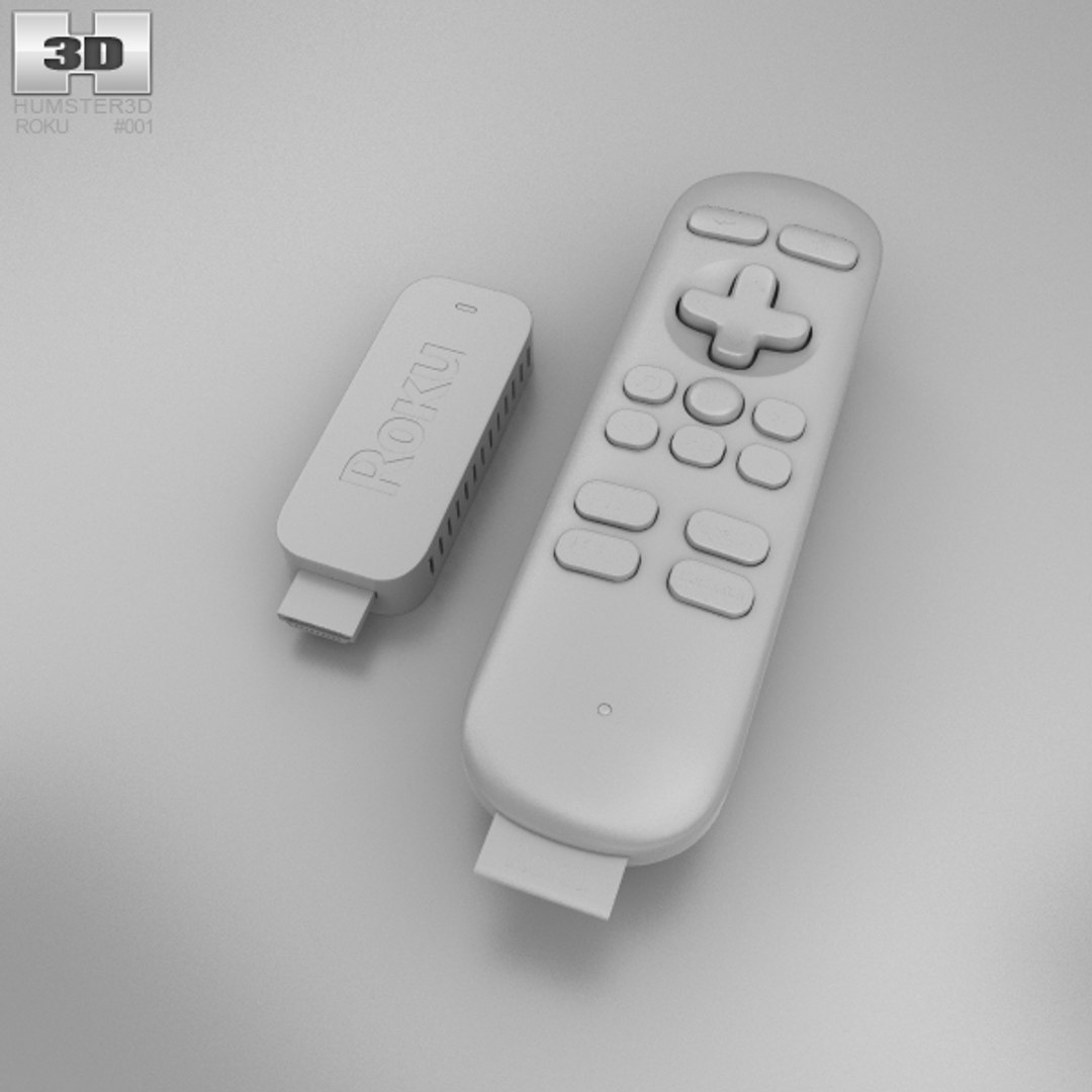 3D Roku Streaming Stick - TurboSquid 1246616