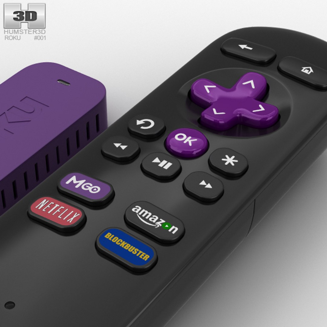 3D Roku Streaming Stick - TurboSquid 1246616