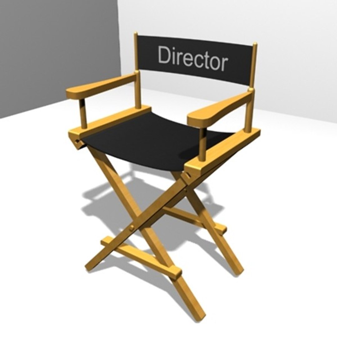 director chair 3ds