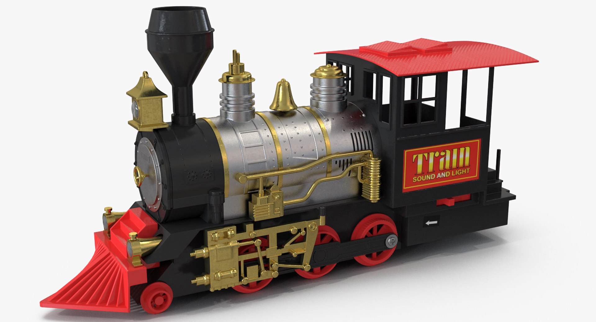 3D train toy locomotive rigged - TurboSquid 1342284