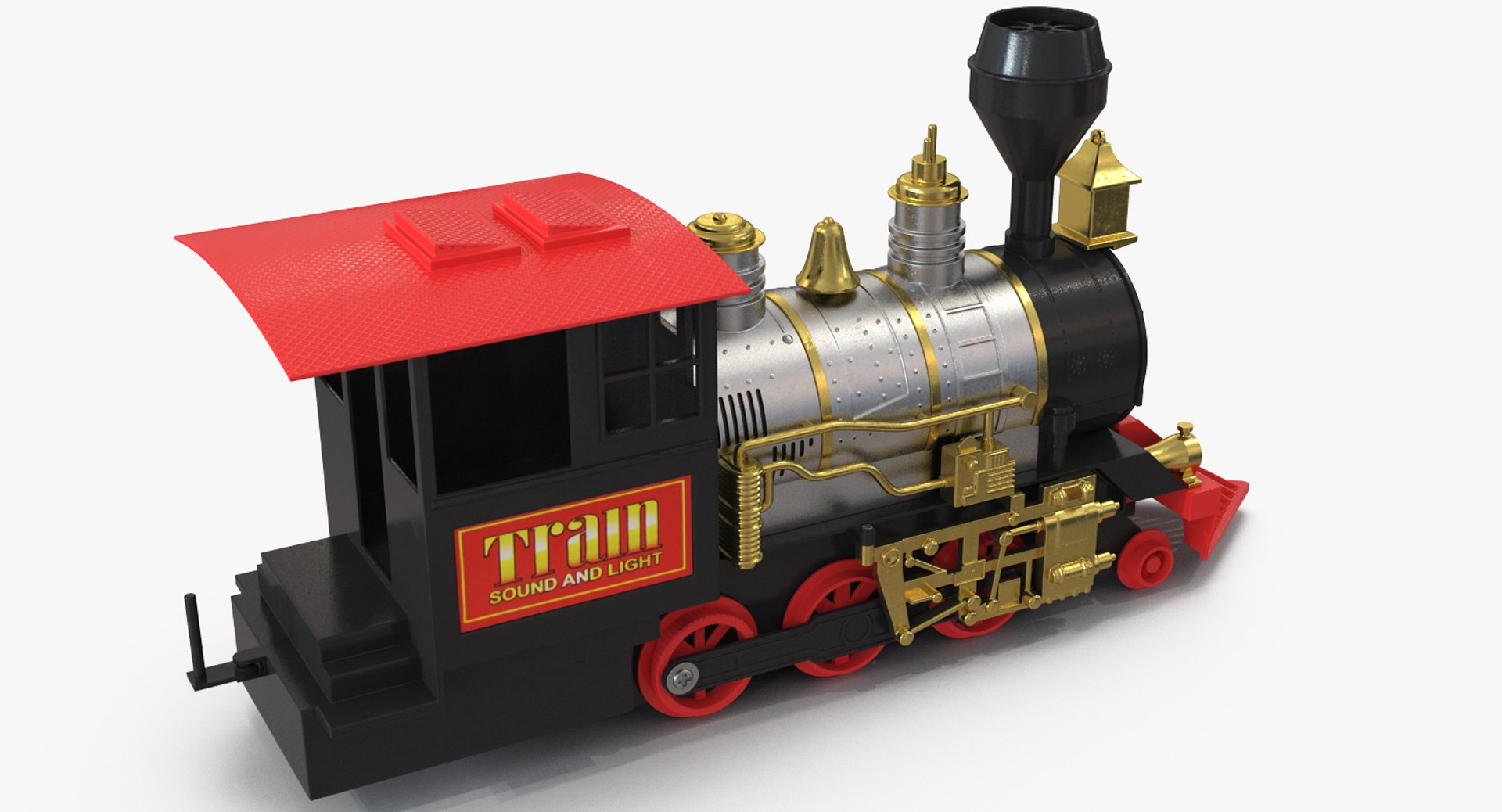 3D train toy locomotive rigged - TurboSquid 1342284