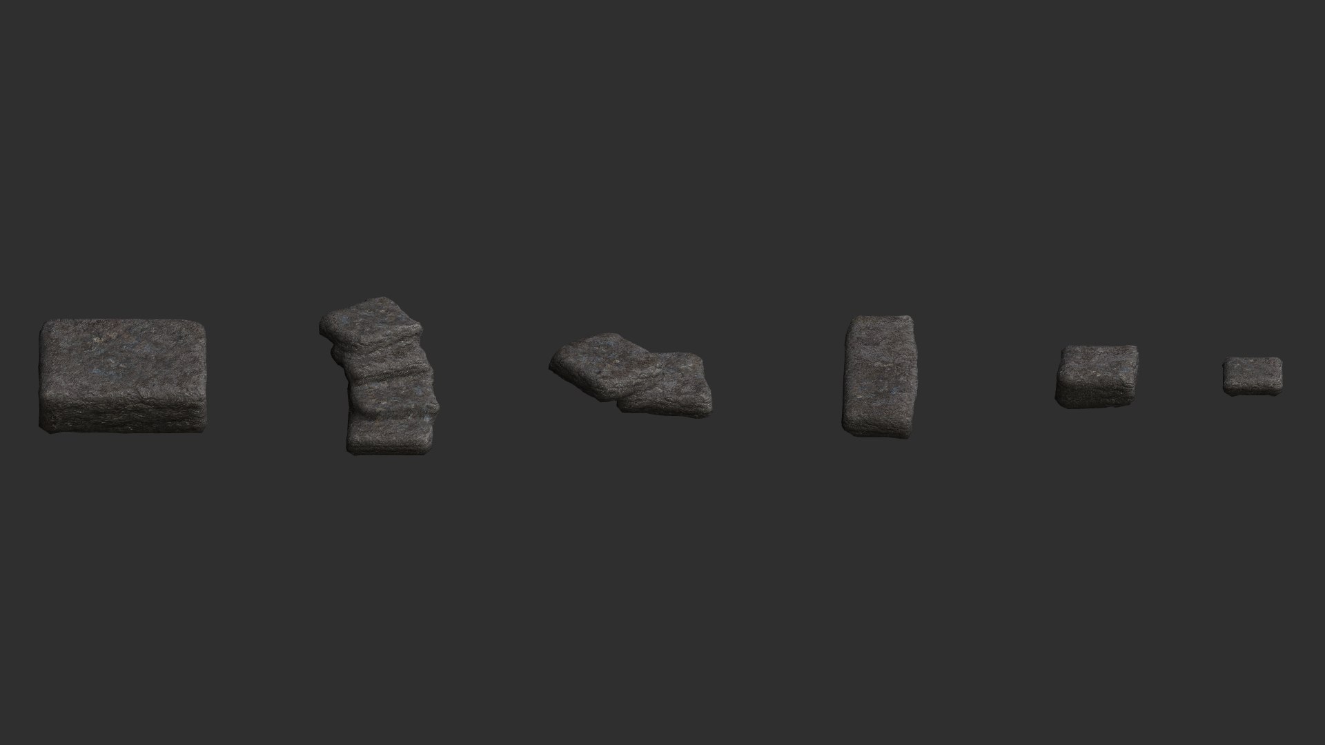 Stone Platforms 3D Model - TurboSquid 1905402