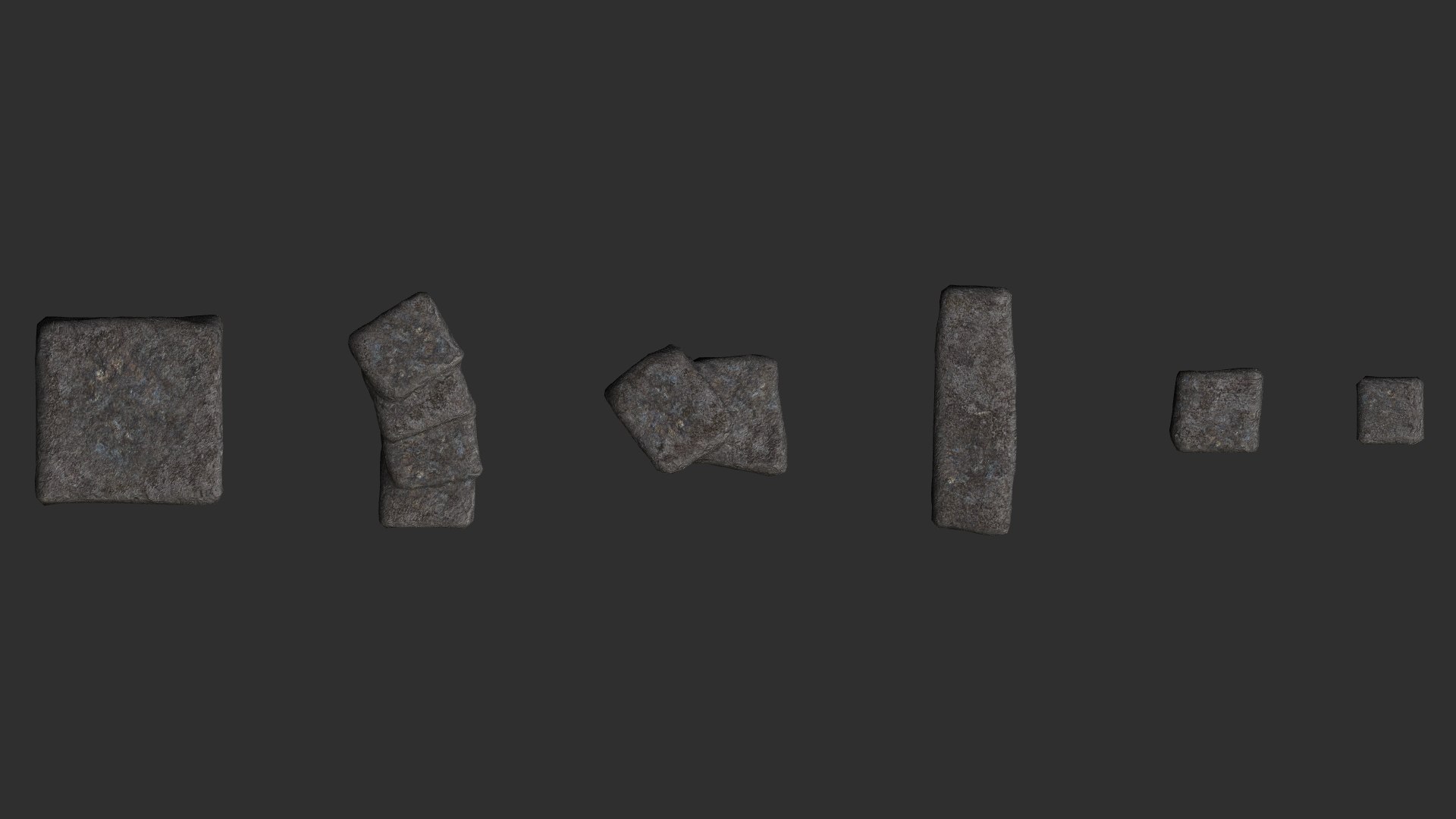 Stone Platforms 3D Model - TurboSquid 1905402