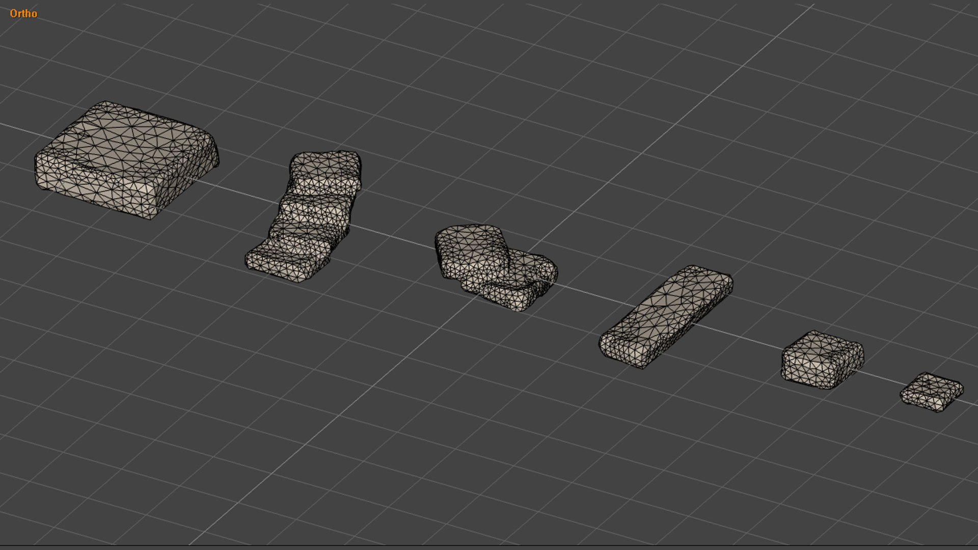 Stone Platforms 3D Model - TurboSquid 1905402