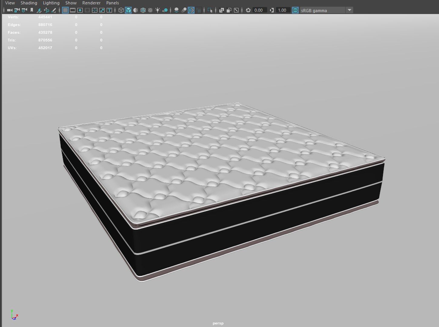 Mattress 3D Model - TurboSquid 1191707