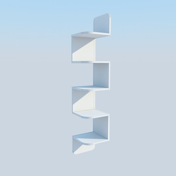 3d model shelf corner 2011