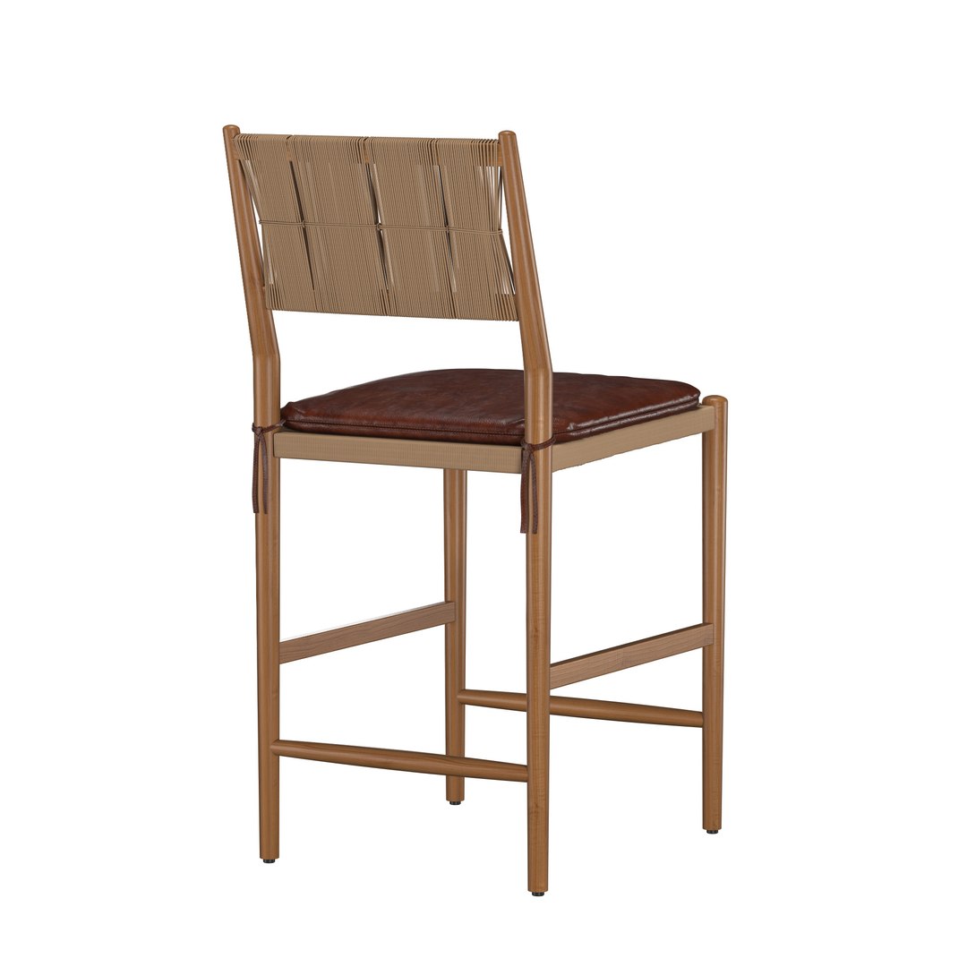 Dara Bar Counter Stool 3D Model - TurboSquid 2367329