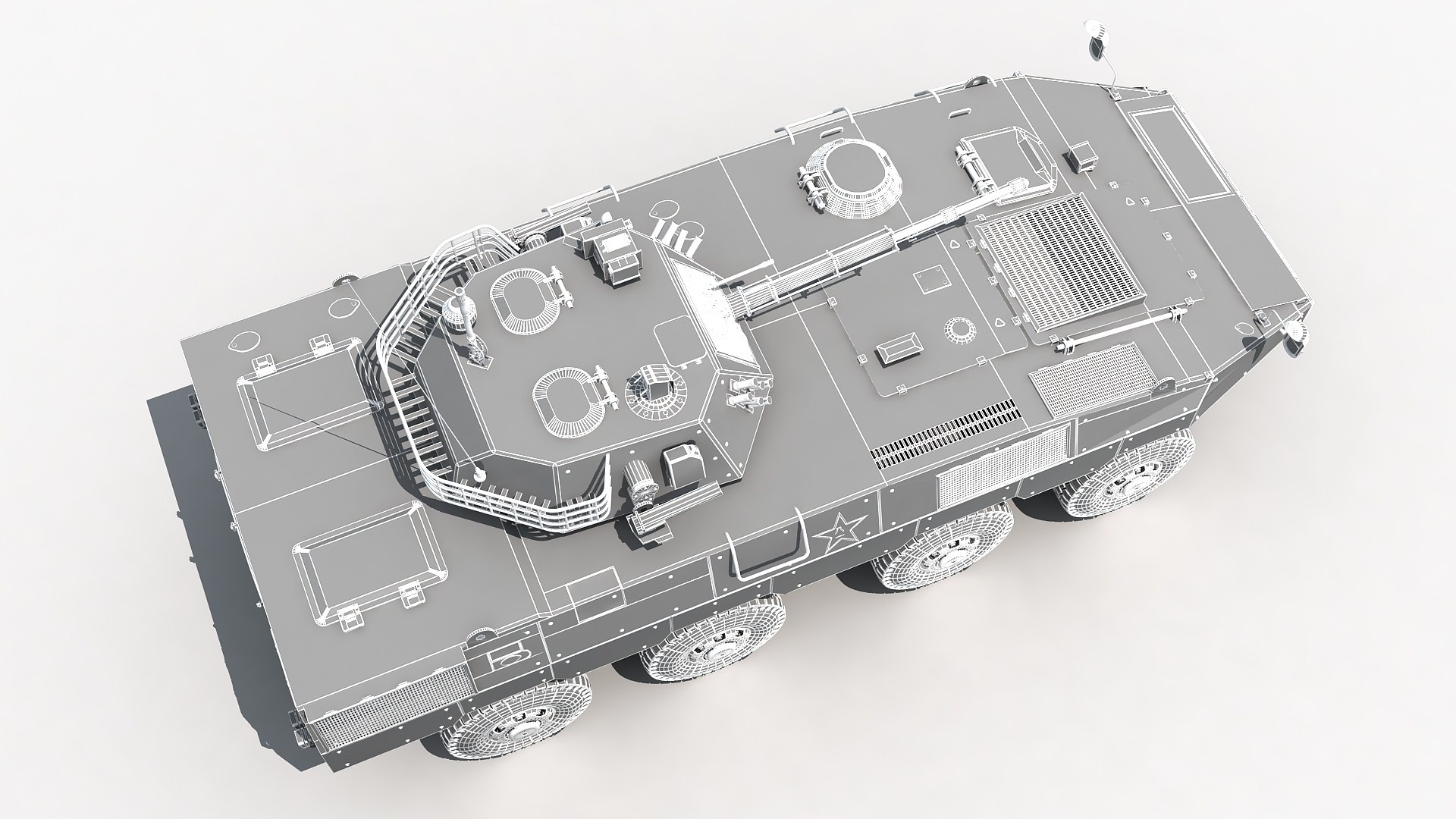 China zbd-09 infantry fighting vehicle 3D - TurboSquid 1421030