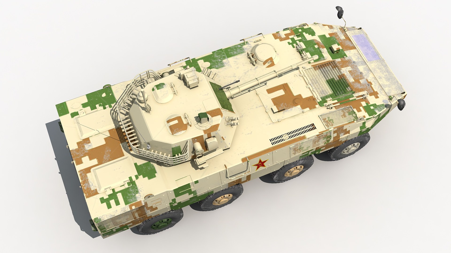 China Zbd-09 Infantry Fighting Vehicle 3D - TurboSquid 1421030