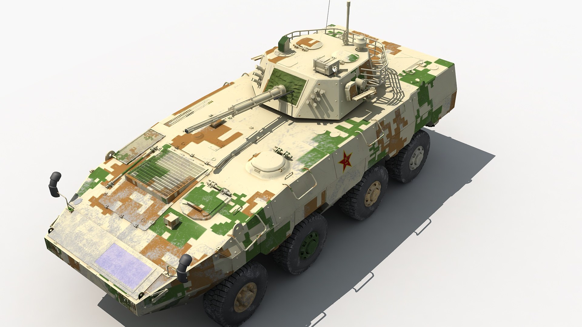 China zbd-09 infantry fighting vehicle 3D - TurboSquid 1421030